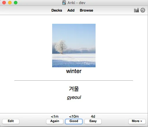 Creating Anki flashcards from koreanclass101 site | esix bloglet
